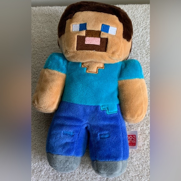 Minecraft | Toys | Mattel Minecraft Steve Mojang 9 Plush Stuffed Animal ...